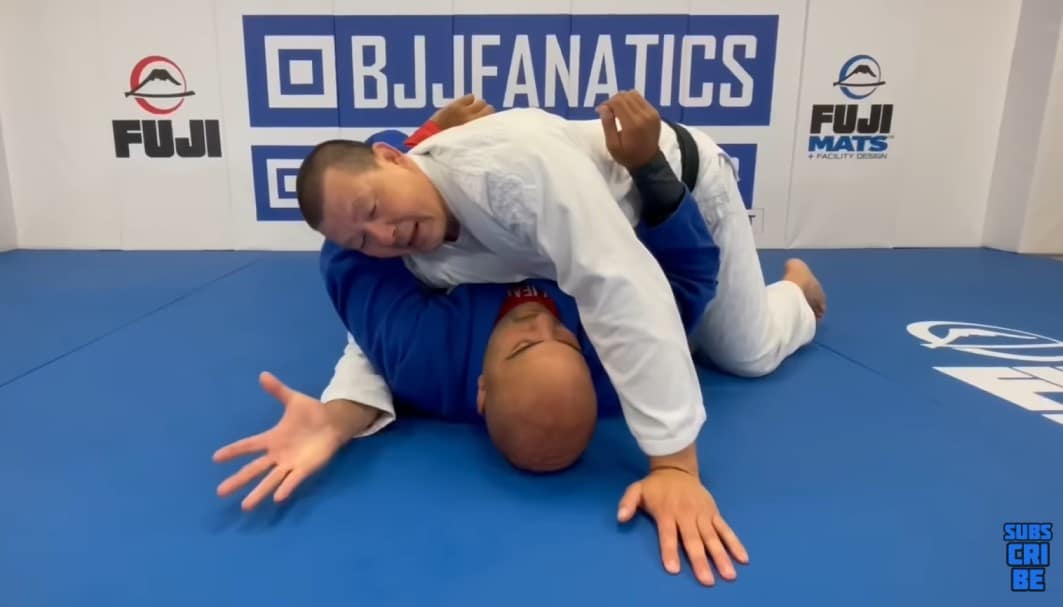 Rickson Gracie Black Belt Shows “Chill Out" Side Control (Scarf Hold ...