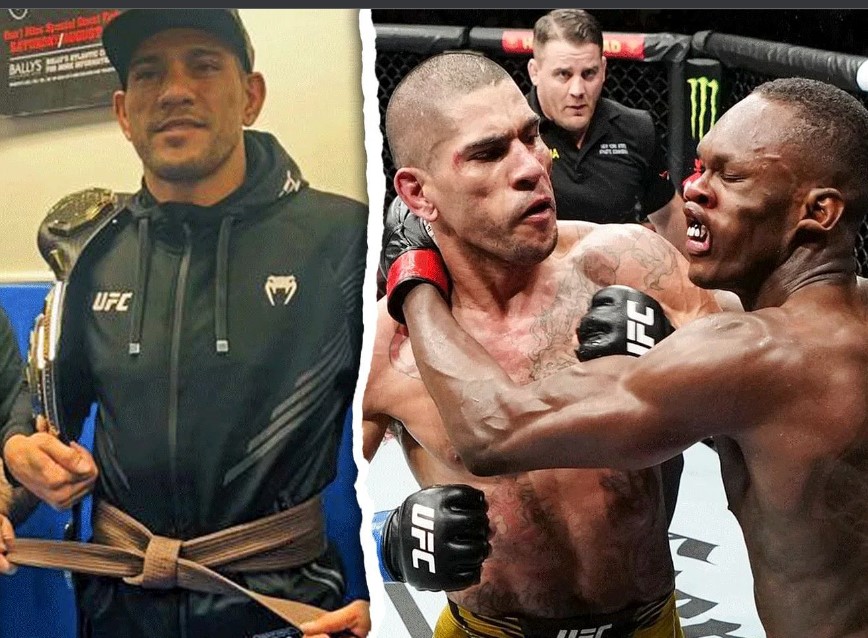 UFC Champion Alex Pereira GIFTED A BJJ Brown Belt - BJJ World