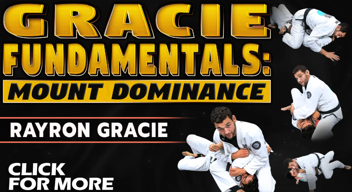 BJJ DVD Review: Mount Dominance By Rayron Gracie - BJJ World