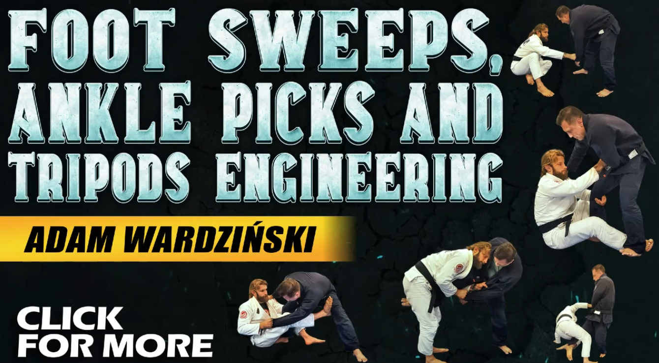 DVD Review: Foot Sweeps Ankle Picks And Tripods By Adam Wardzinski ...