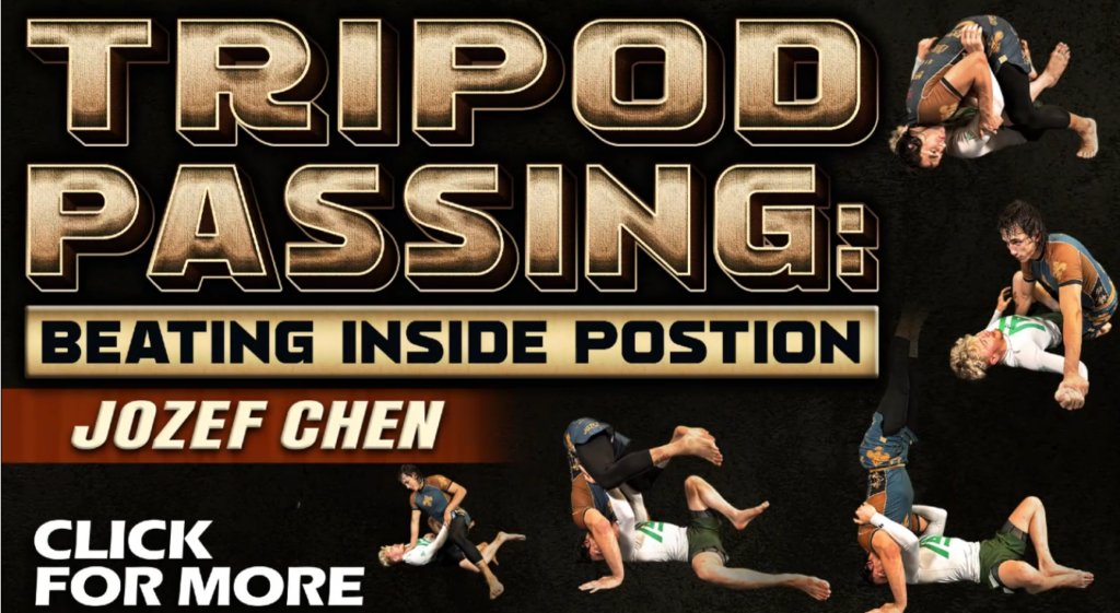 Tripod Passing Jozef Chen DVD Review: Beating Inside Position - BJJ World