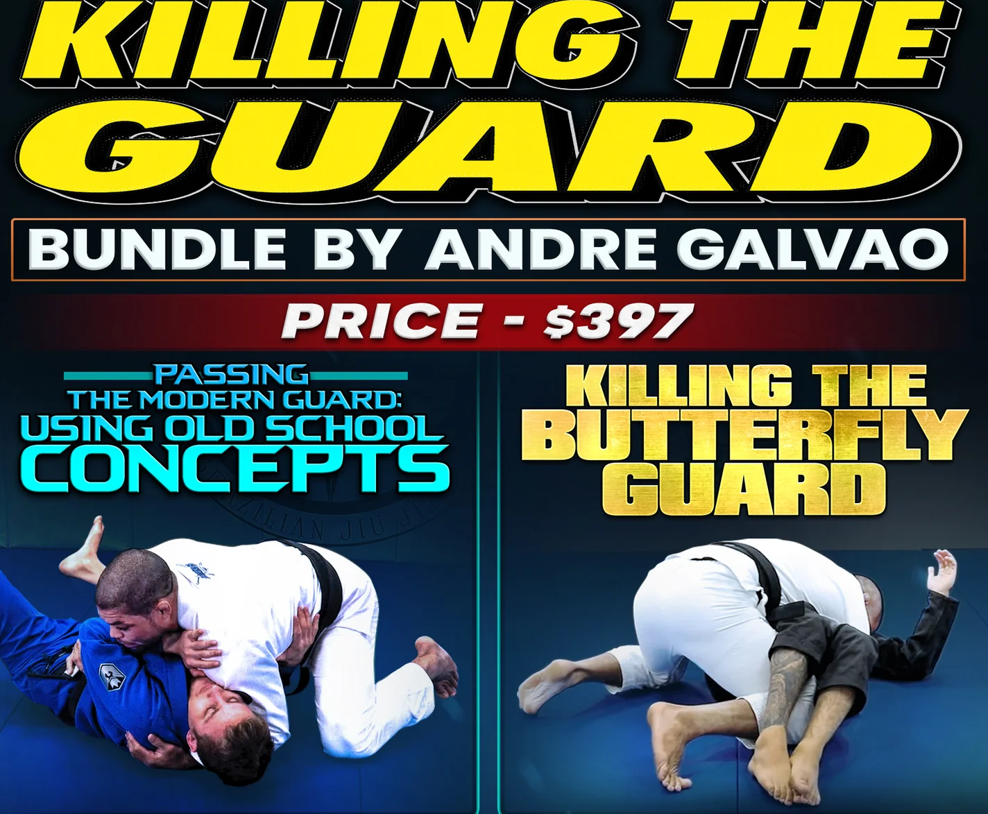 Andre Galvao Killing The Guard Bundle 2024 Review - BJJ World