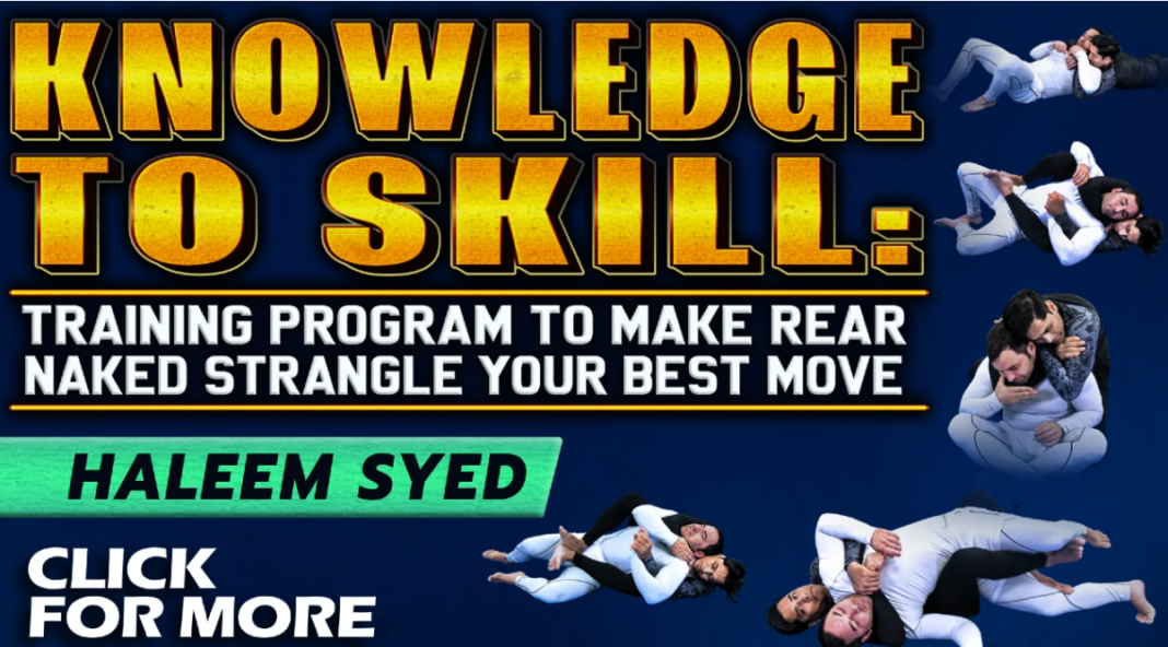 Haleem Syed Rear Naked Strangle Your Best Move DVD Review - BJJ World