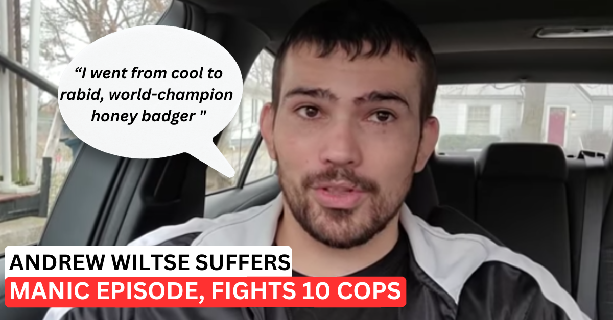Andrew Wiltse Manic Episode Showdown With 10 Cops Ends With ...