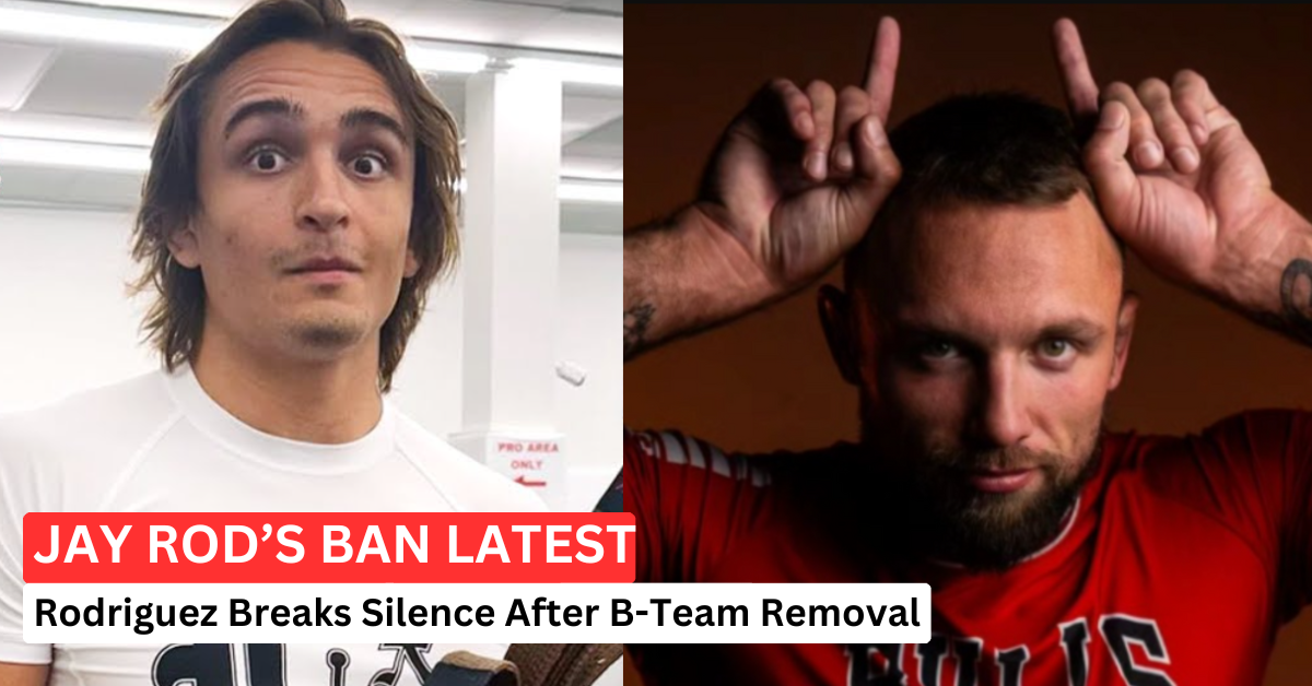 B-Team Breaks Its Own Code: Why Jay Rods Ban Matters More Than Just the ...