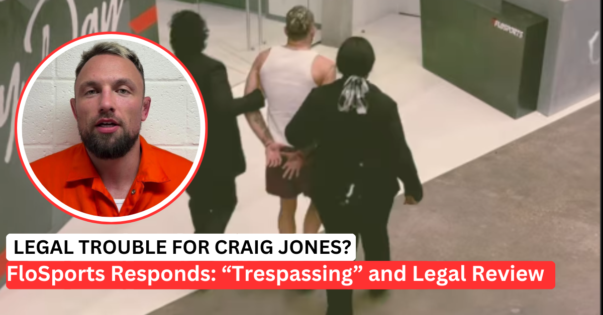 Craig Jones Escorted Out of FloGrappling HQ: Misunderstanding or ...