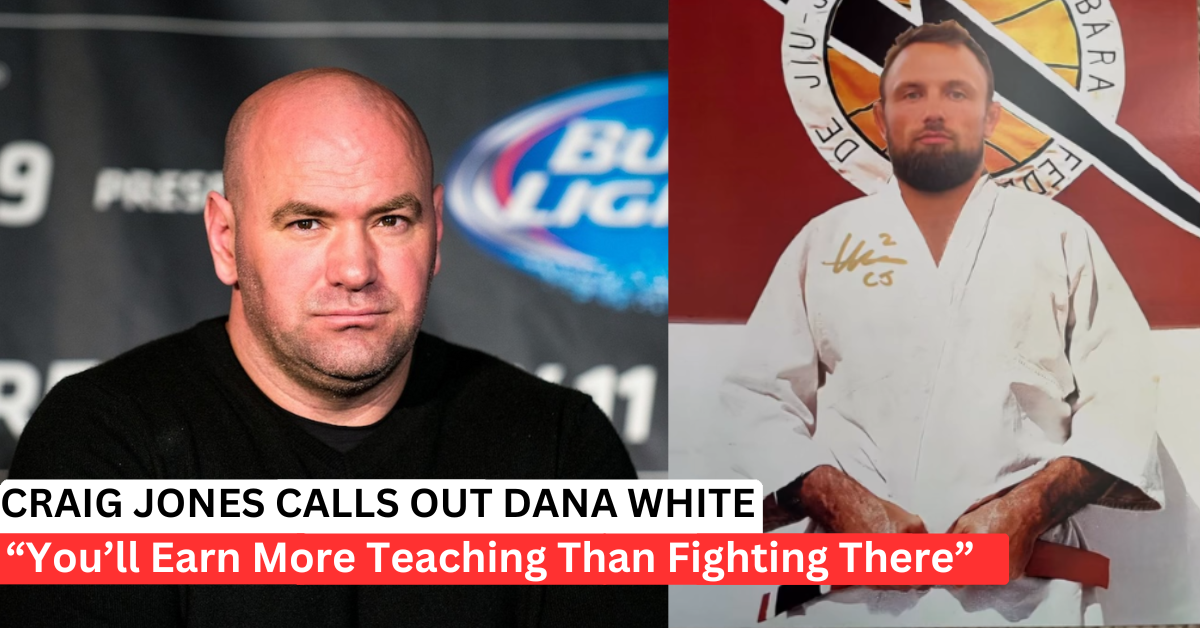 Craig Jones UFC Lawsuit Remarks Expose Cracks in the MMA Machine - BJJ ...