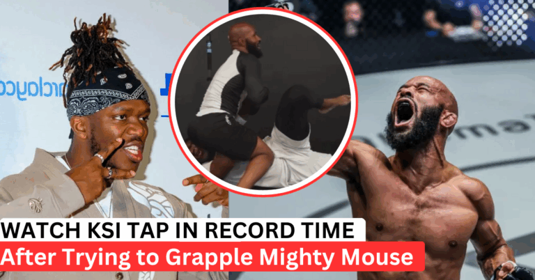 “I Can Last a Minute”: KSI Grappling Challenge with Mighty Mouse Ends ...