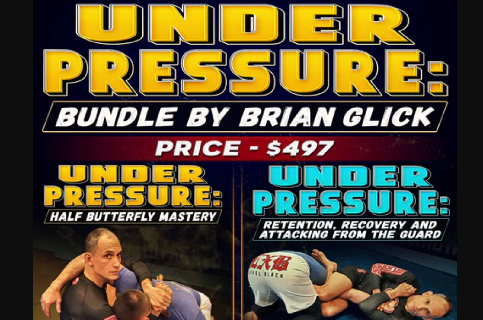 Under Pressure Brian Glick DVD Bundle Review [2025] - BJJ World