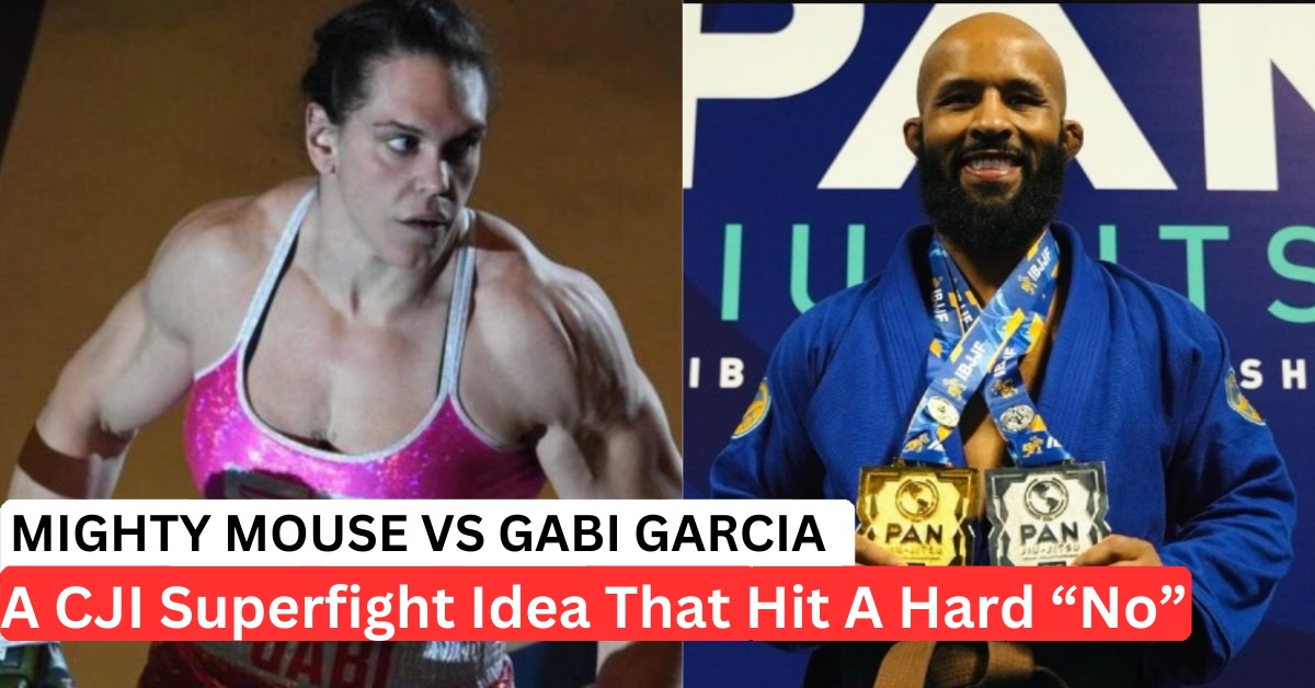 Demetrious Johnson vs Gabi Garcia: Why Mighty Mouse Drew The Line - BJJ ...