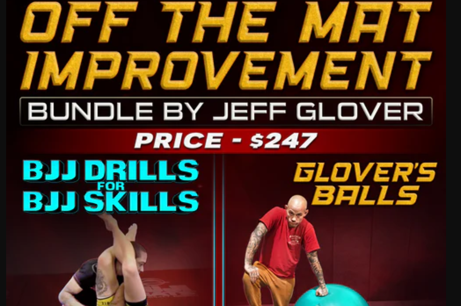 Off The Mat Improvement Jeff Glover DVD Bundle Review [2025] - BJJ World