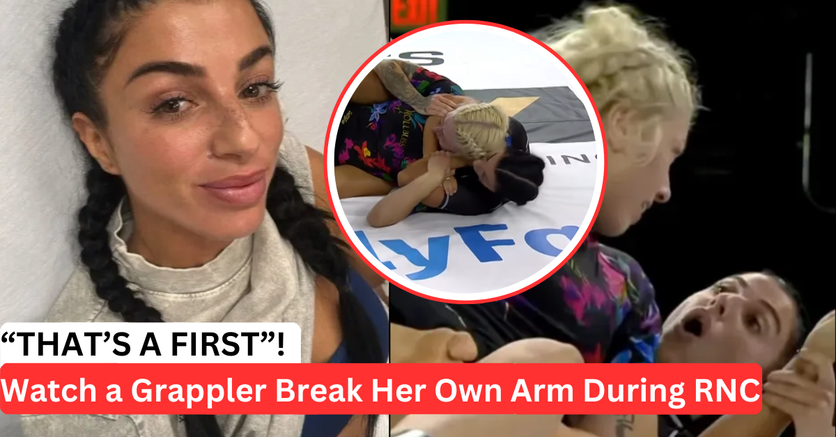 WATCH: Grappler Breaks Own Arm While Finishing An RNC—And Stays ...