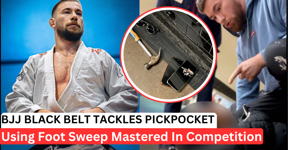 BJJ Black Belt Ivan Skoko Tackles Pickpocket In Dramatic London Underground Takedown - BJJ World