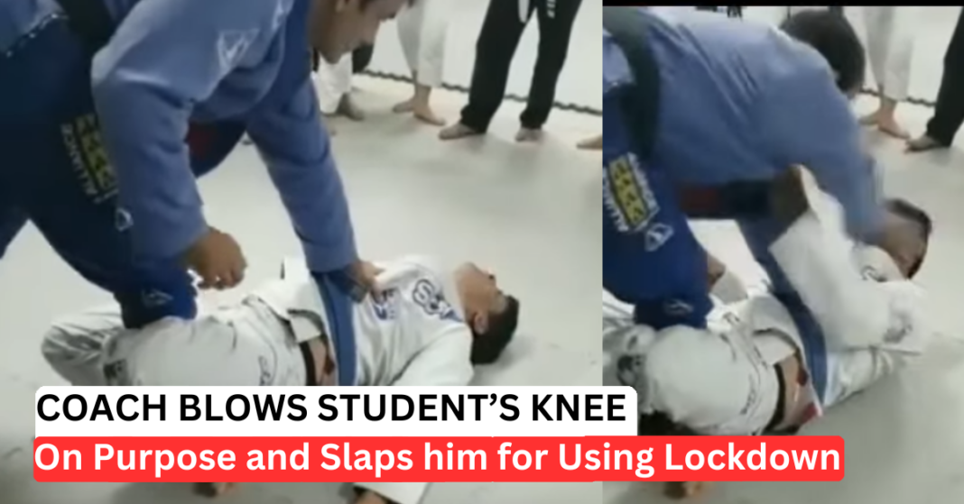 BJJ Instructor Blows Out Knee After “Punishing” Student For Using ...