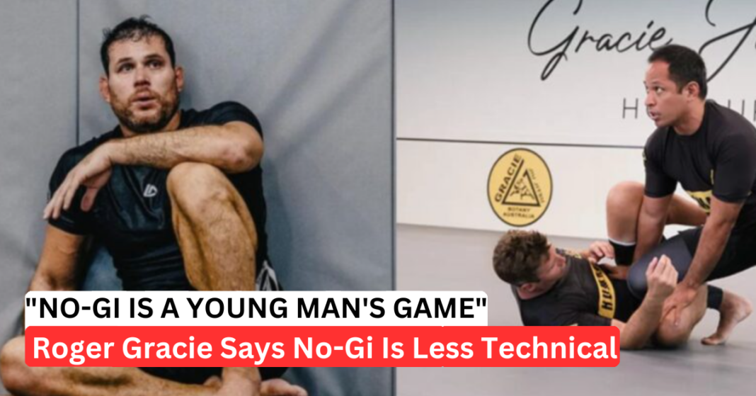 Roger Gracie No-Gi Is "Way Less Technical" Than Gi — And That's Why It ...